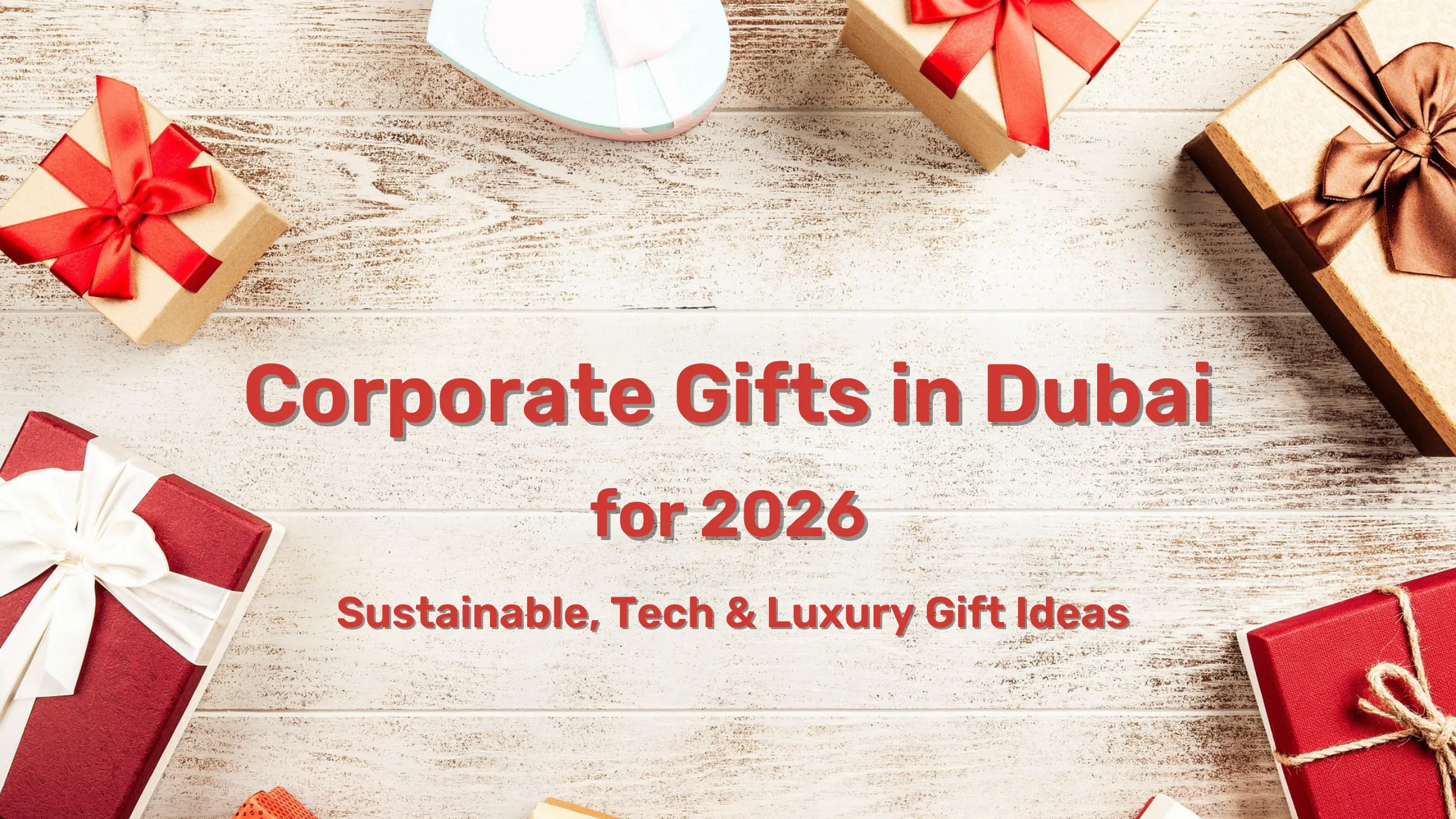 Corporate Gifts in Dubai for 2026 | Sustainable, Tech & Luxury Gifts
